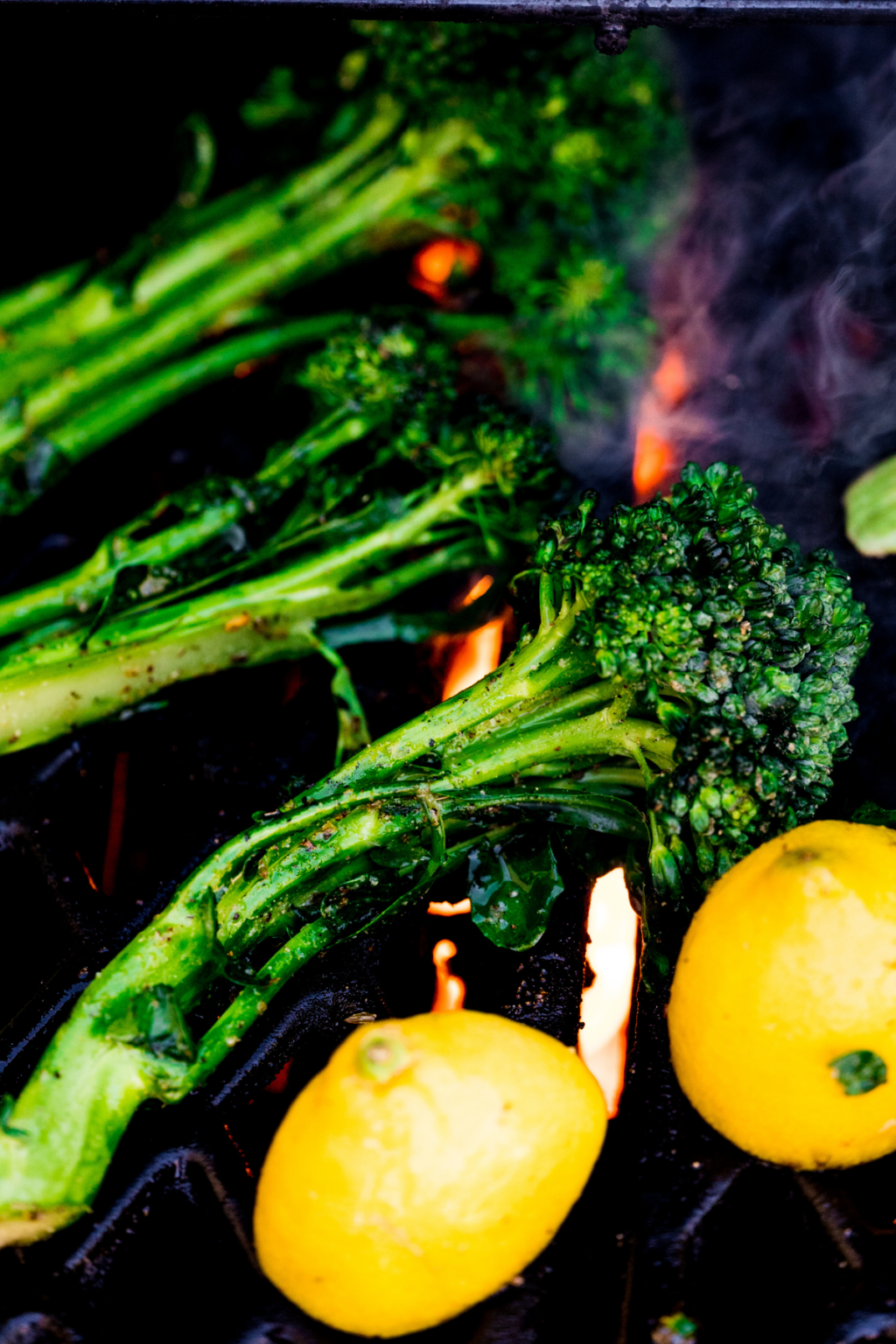 Easy Grilled Broccolini with Lemon - Shutter + Mint Recipes