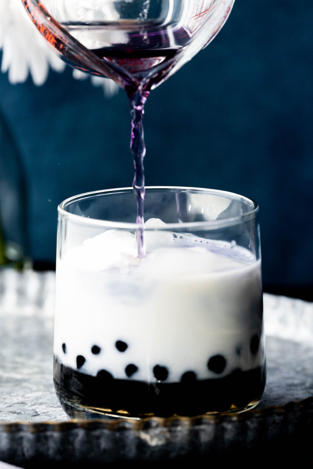 Butterfly Pea Boba Milk Tea - Shutter + Mint