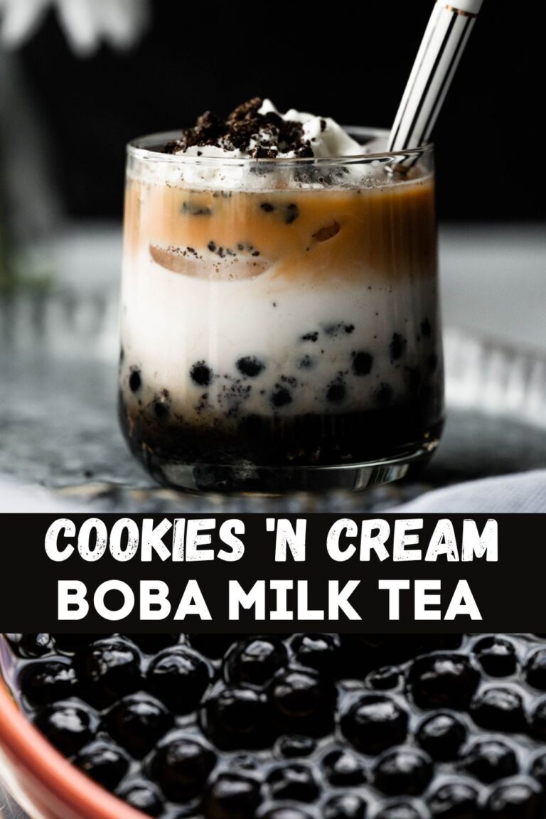 Cookies and Cream Boba - Shutter + Mint