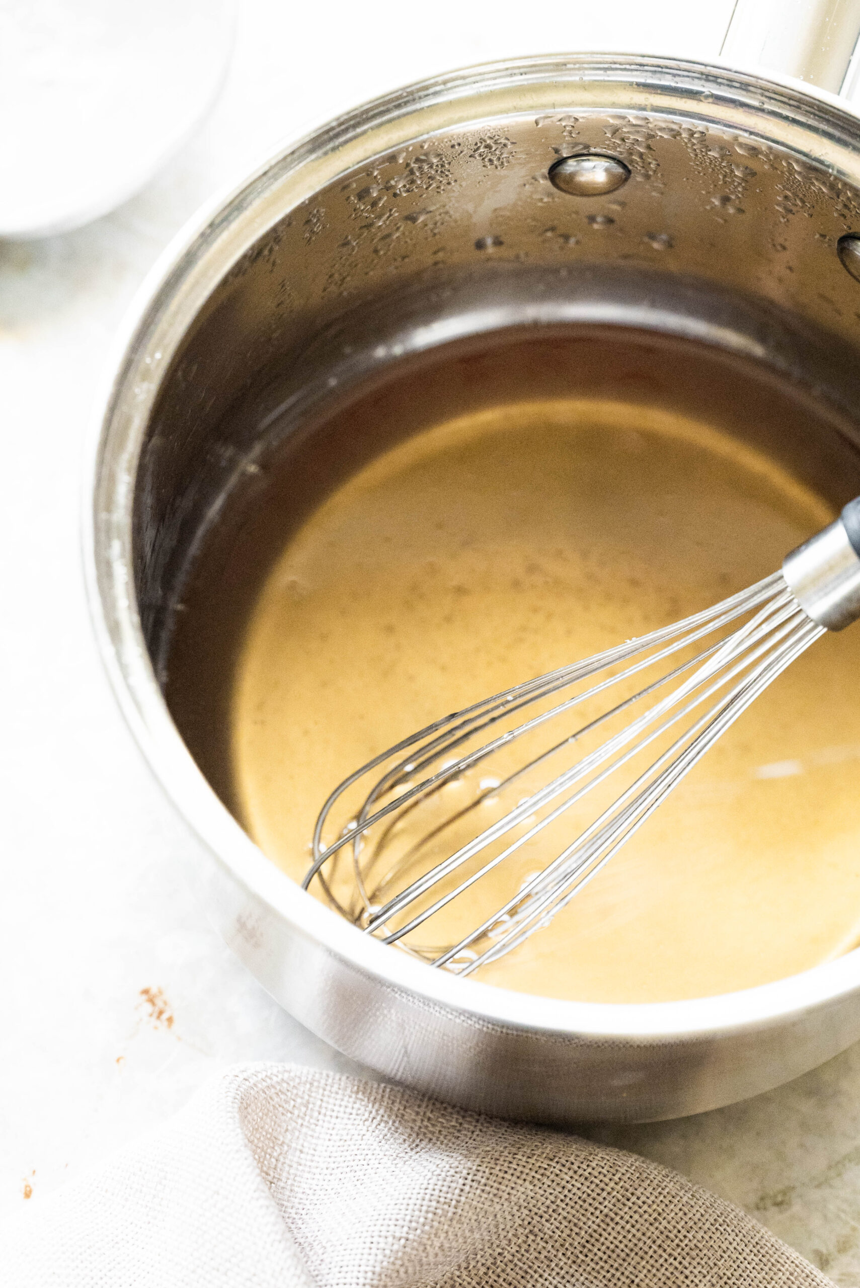 Easy Salted Caramel Coffee Syrup - Shutter + Mint