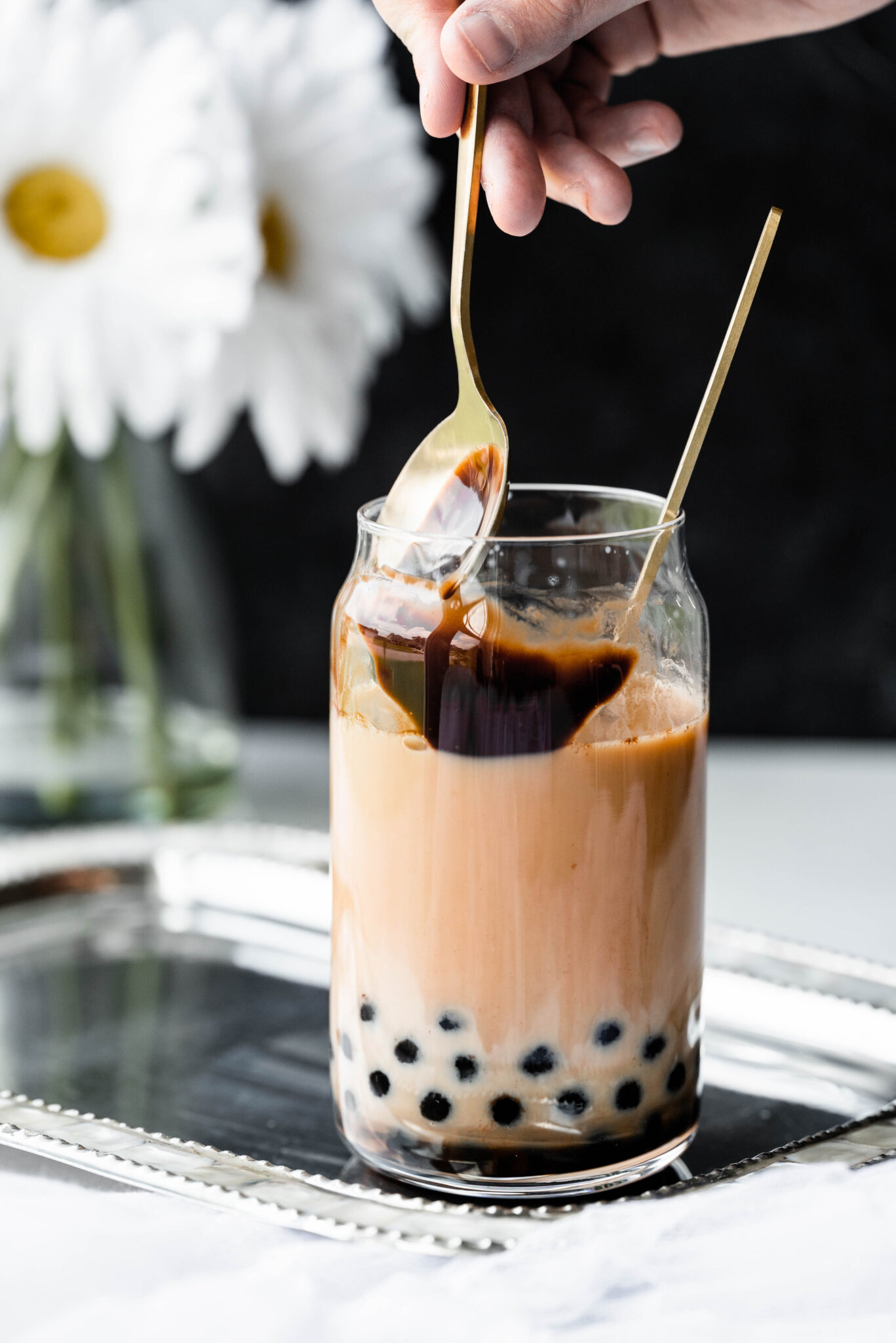 Tiger Milk Boba Tea - Shutter + Mint