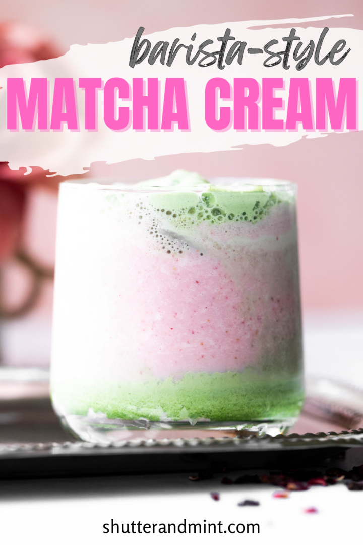 Matcha Whipped Cream - Shutter + Mint