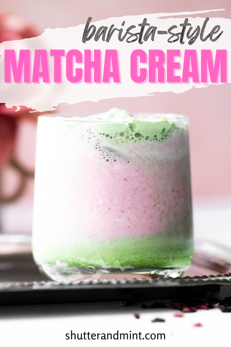 Matcha Whipped Cream - Shutter + Mint