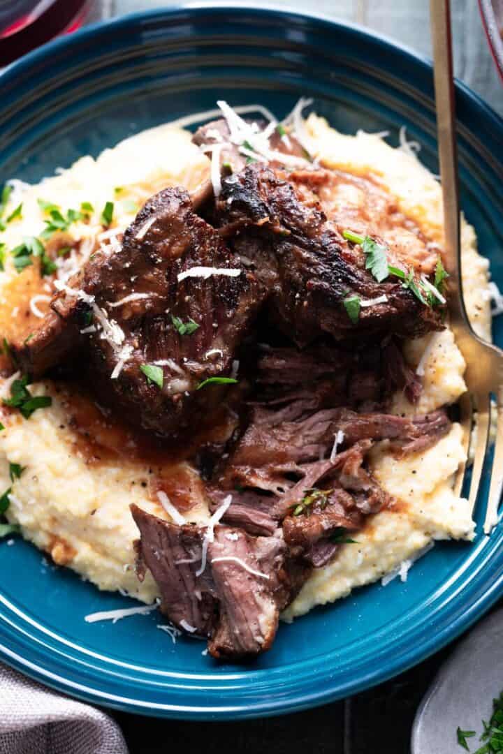 Italian Braised Short Ribs (in Tomato Sauce) - Shutter + Mint Recipes
