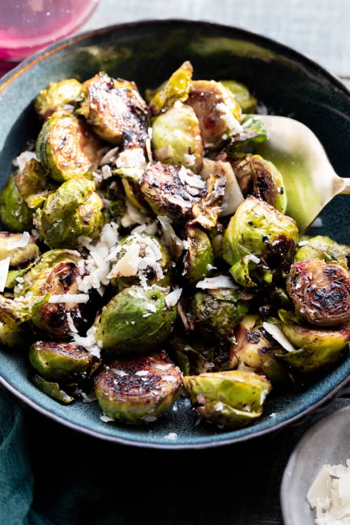 Outback Brussels Sprouts (Copycat Recipe) - Shutter + Mint