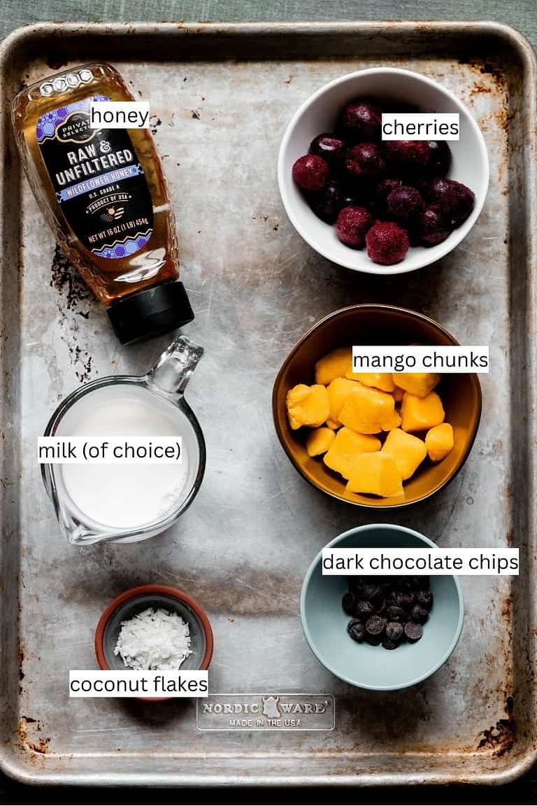 Cherry Mango Smoothie - Shutter + Mint