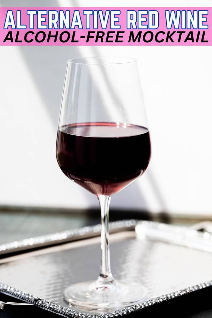 Red Wine Mocktail - Shutter + Mint