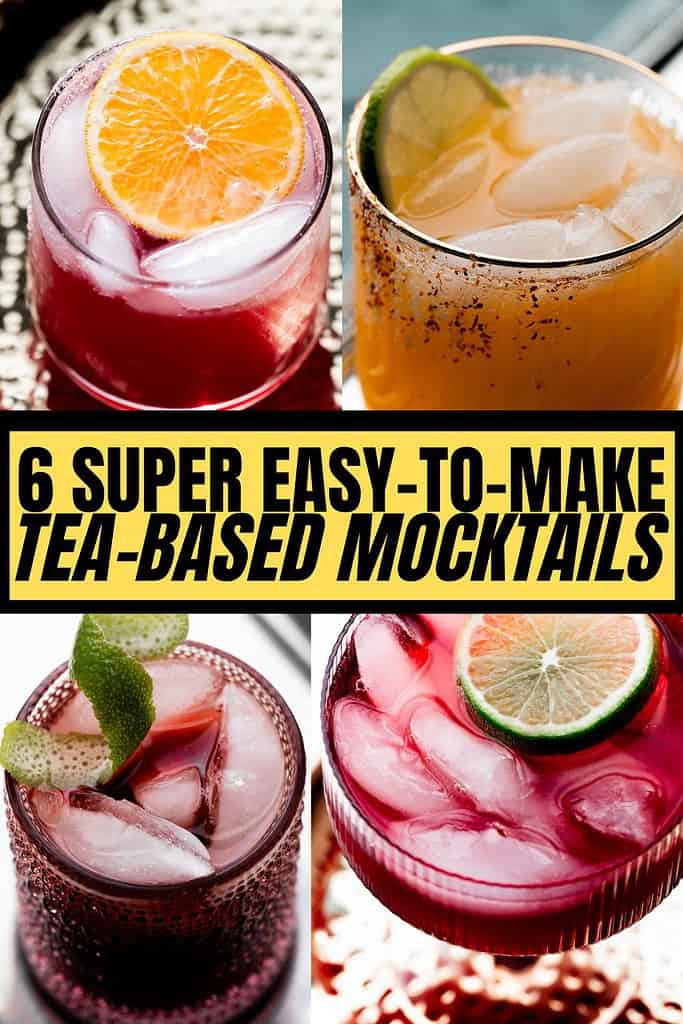 6 Tasty Tea Based Mocktails for Dry January - Shutter + Mint